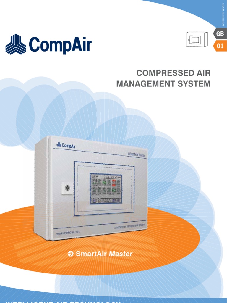 CompAir 4-Pages SmartAir Master | PDF | Gas Compressor | Efficient Energy Use