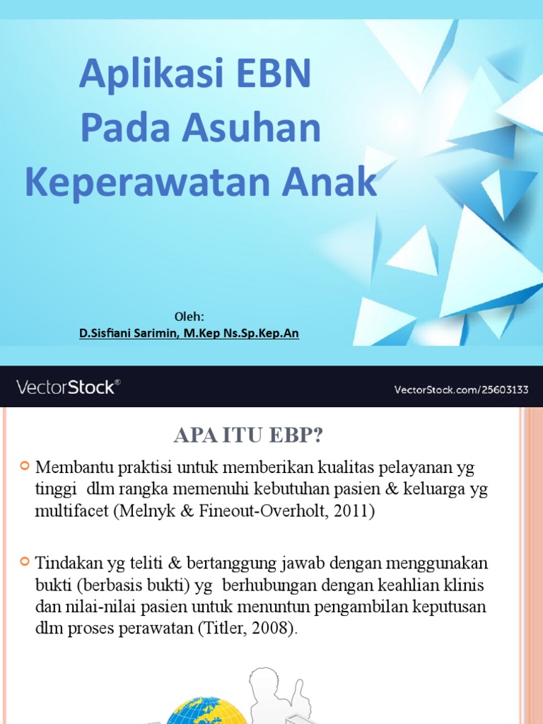 Ebp Anak | PDF | Kesehatan Holistik | Sains & Matematika