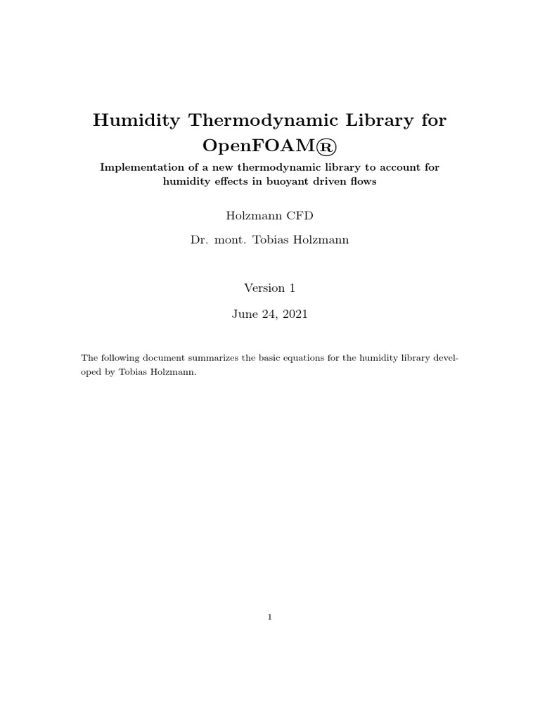 Humidity Thermo Library | PDF | Humidity | Water Vapor