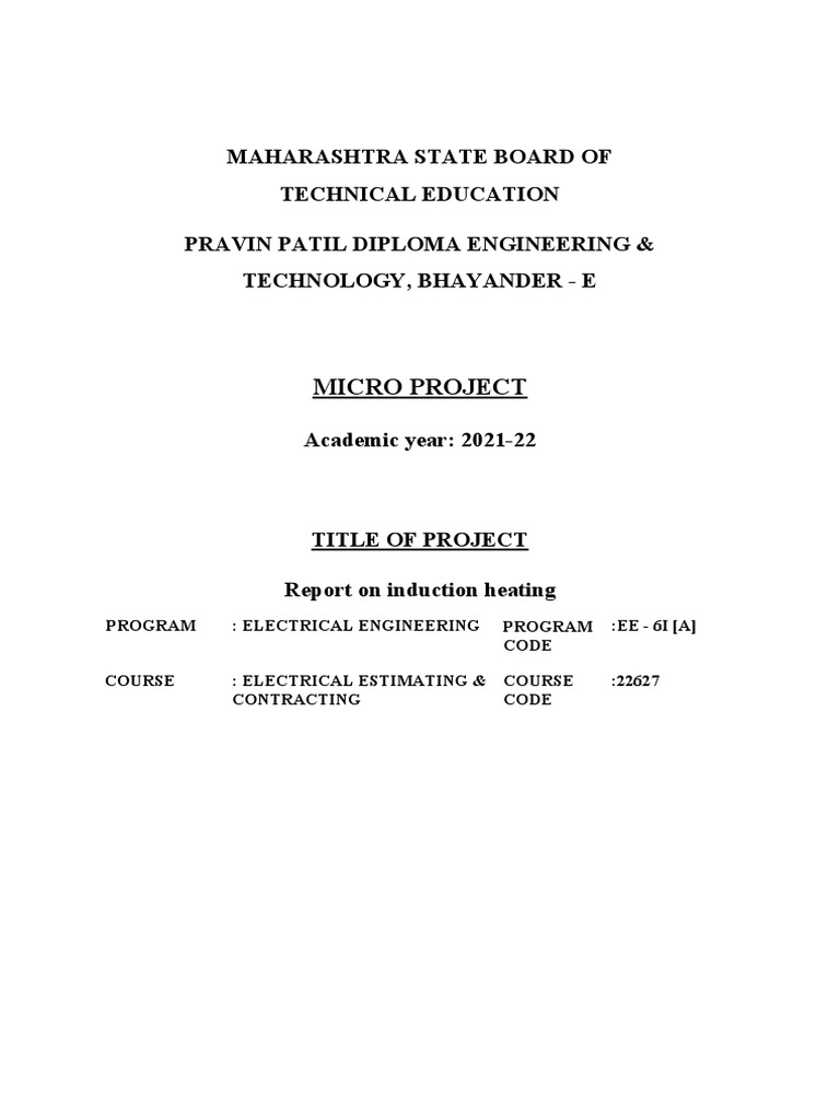 EEC Microproject Report Pratik Sharma | PDF | Engineering | Cognition