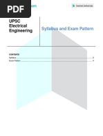 SSC JE Electrical Syllabus 2025 | PDF