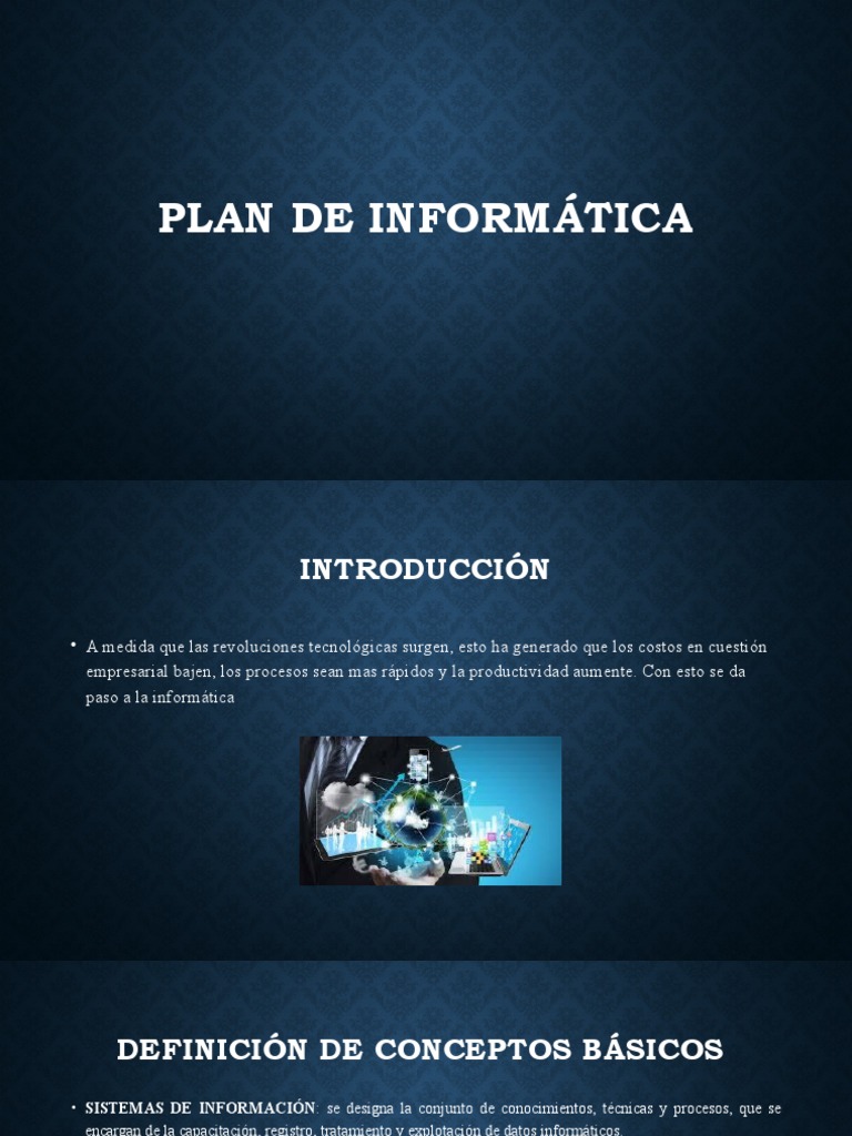 Plan de Informática | PDF | Informática
