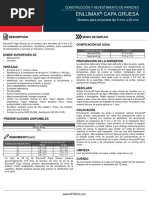 Ficha Tecnica Repemax Capa Fina (Intaco) - 1 | PDF | Hormigón | Pintar