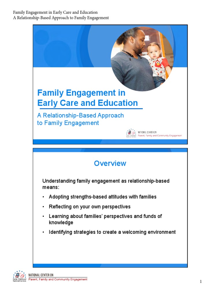 Family Engagement | PDF | Early Childhood Education | Family