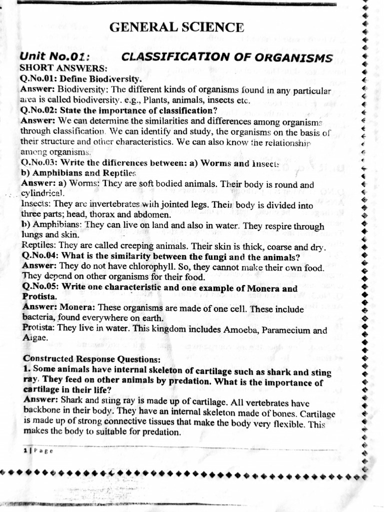 Class 5th Science | PDF