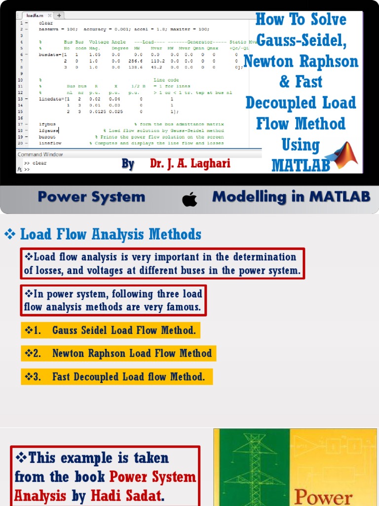 Modelling of Load Flow Analysis in MatlabSimulink Software2 | PDF ...