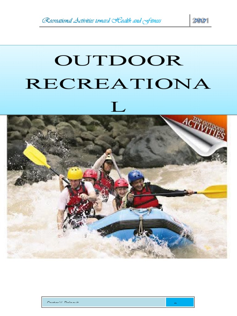 MODULE 4 Outdoor Recreational Activities | PDF | Recreational Fishing ...