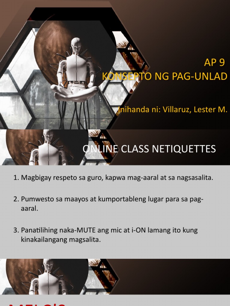 G9 Konsepto NG Pag Unlad | PDF