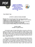 Daily Lesson Plan in Health Grade 8 - Courtship | PDF | Lesson Plan ...