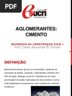 Produção Do Cimento | PDF | Cimento | Materiais