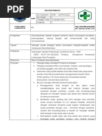 Sop Pembersihan Ruangan Produksi | PDF