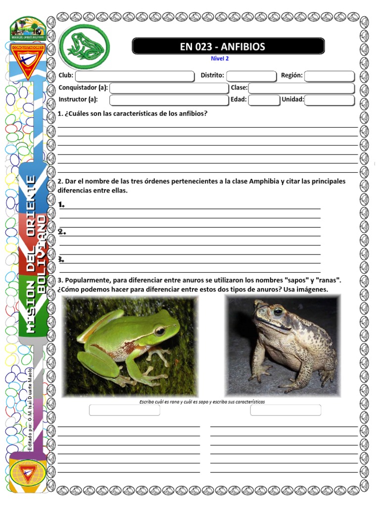 En 023 - Anfibios | PDF | Anfibio | Larva