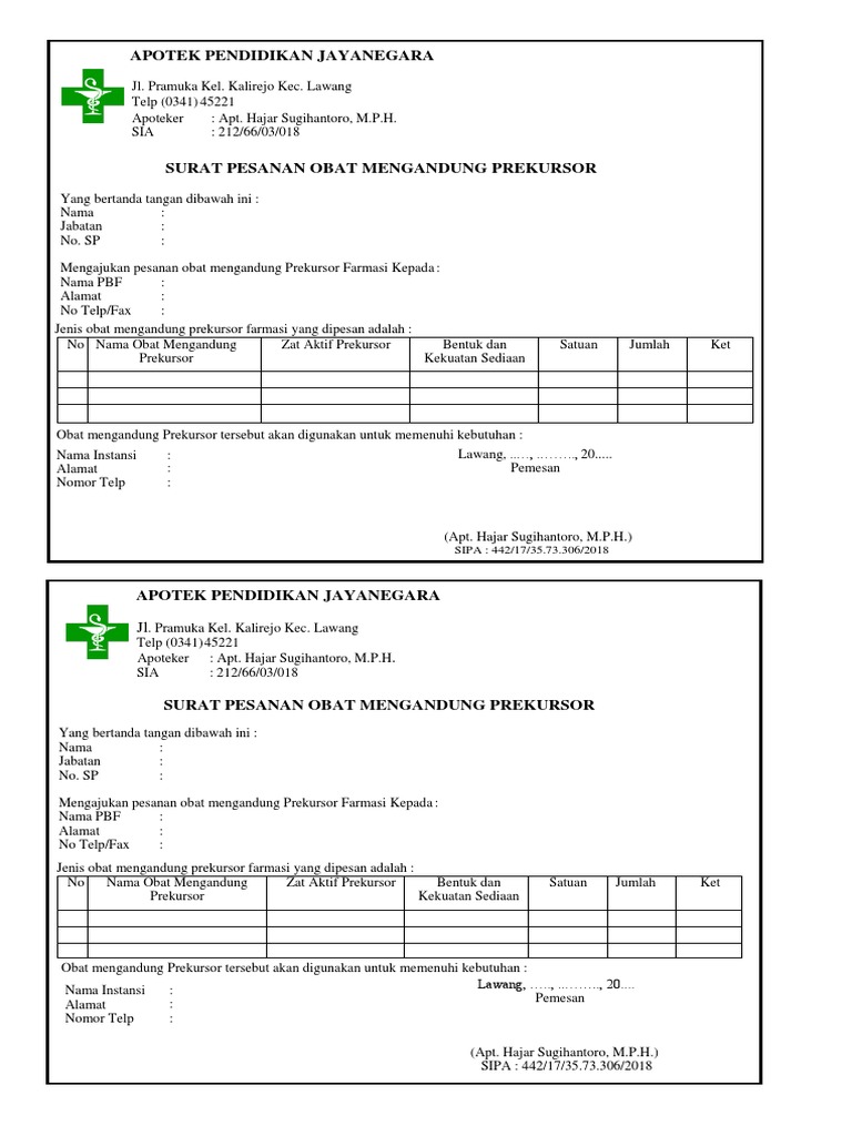 SP PREKURSOR Baru Edit-Dikonversi | PDF