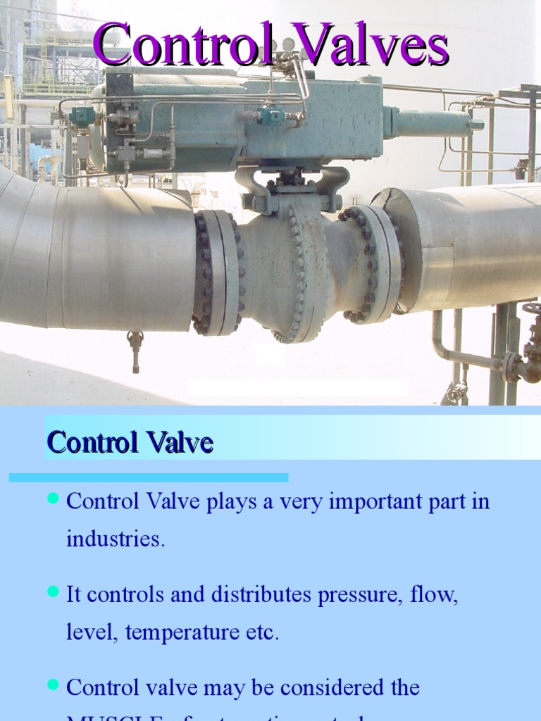 Control Valves | PDF | Valve | Applied And Interdisciplinary Physics