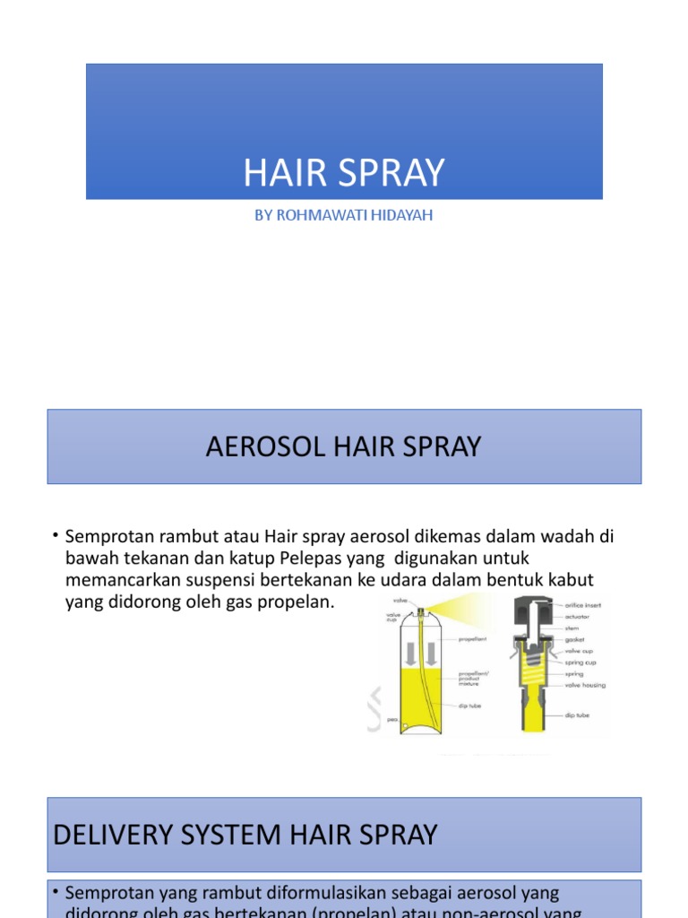 Hair Spray | PDF