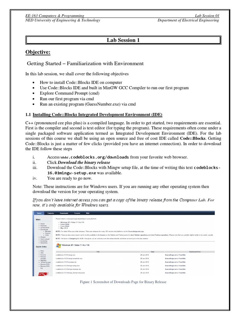 Lab Manual EE-163 | PDF | Command Line Interface | Integrated ...