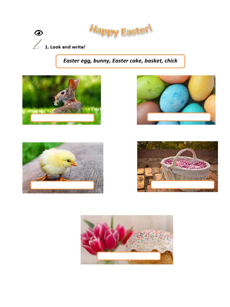 Happy Easter Exercises | PDF | Teaching Methods & Materials | Religion ...