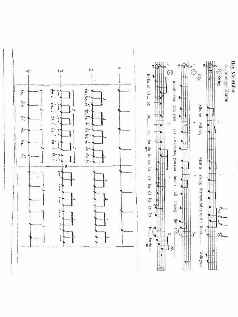 Hey, Mr. Miller | PDF