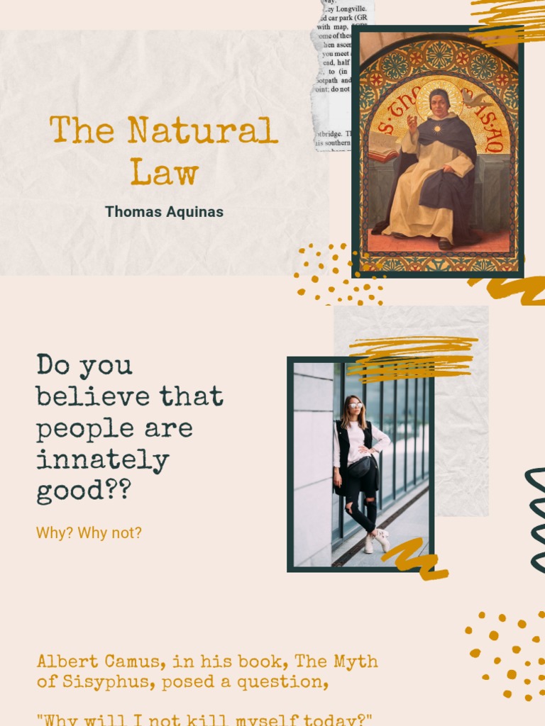 The Natural Law: Thomas Aquinas | Download Free PDF | Natural Law ...