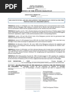 Resolution Adopting The BDP | PDF | Government