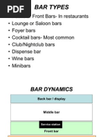 Bar Organization Chart | PDF | Waiting Staff | Bar