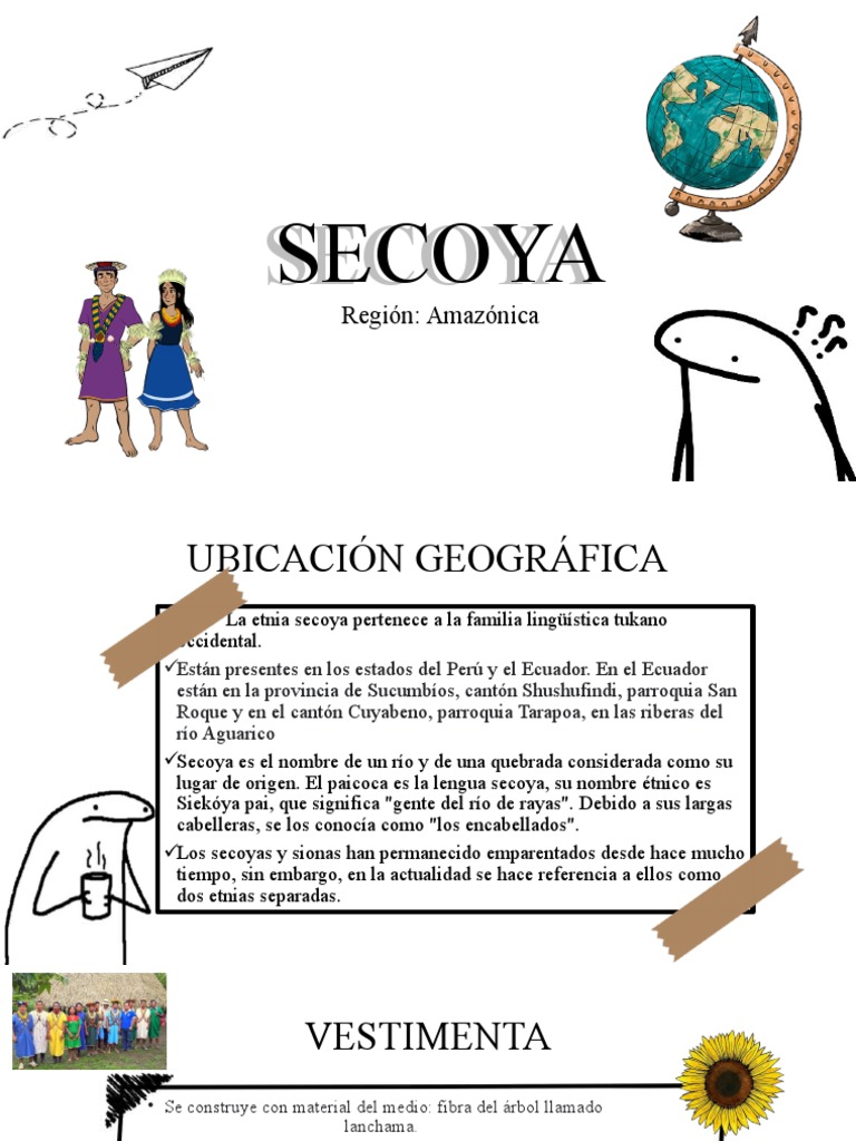 Cultura y Tradiciones de los Secoyas | PDF | Maíz | Cocina