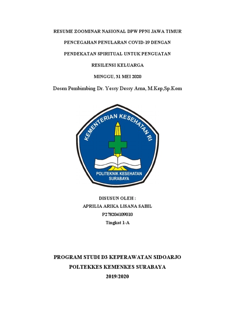 P27820419010-I-A - Aprilia Arika Lisana S-Zoominar Nasional DPW Ppni ...