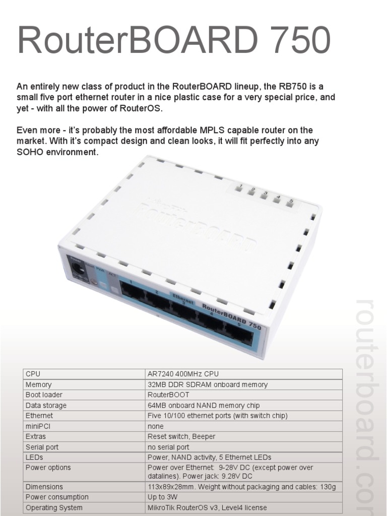 Affordable SOHO Router Solution | PDF | Computers