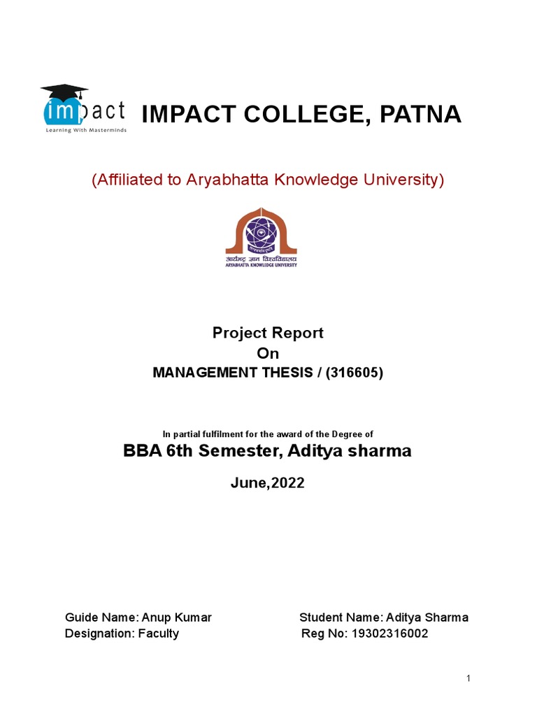 BBA Project Report PowerGrid | PDF | Economies | Electricity