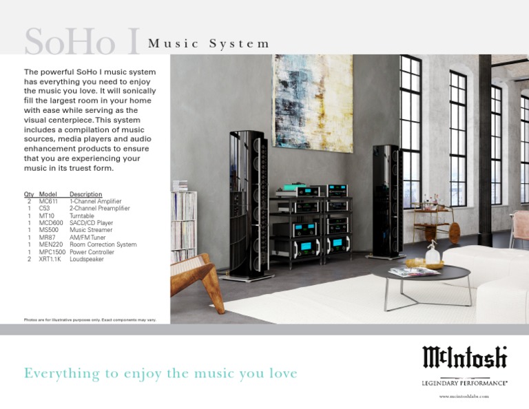 SoHo I System Brochure | PDF