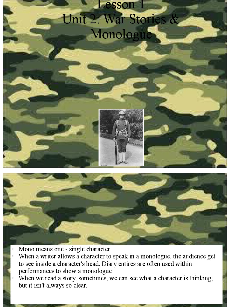 Intro To Monologue | PDF | Monologue | Thought