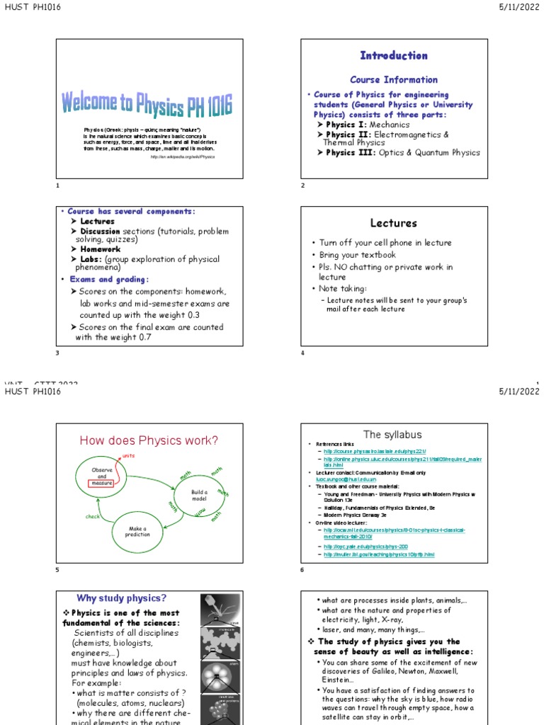 Course of Physics For Engineering Students (General Physics or ...
