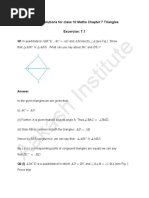 Cbse - Vi - Math - Case Study Questions | PDF | Triangle | Perpendicular