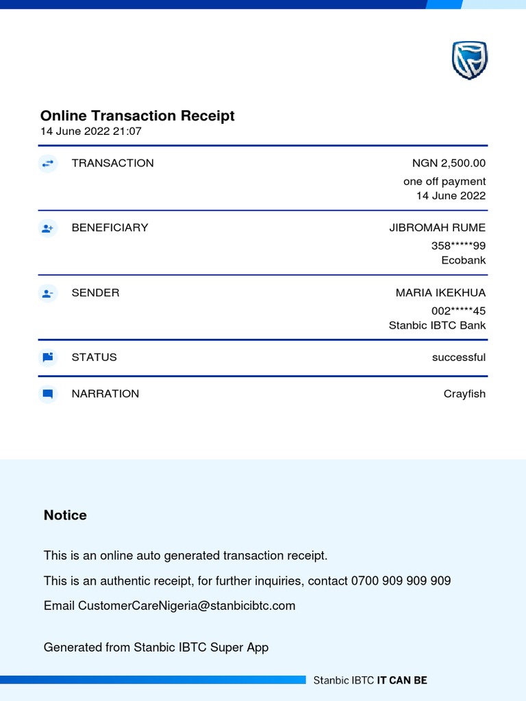 Online Transaction Receipt: 14 June 2022 21:07 | PDF