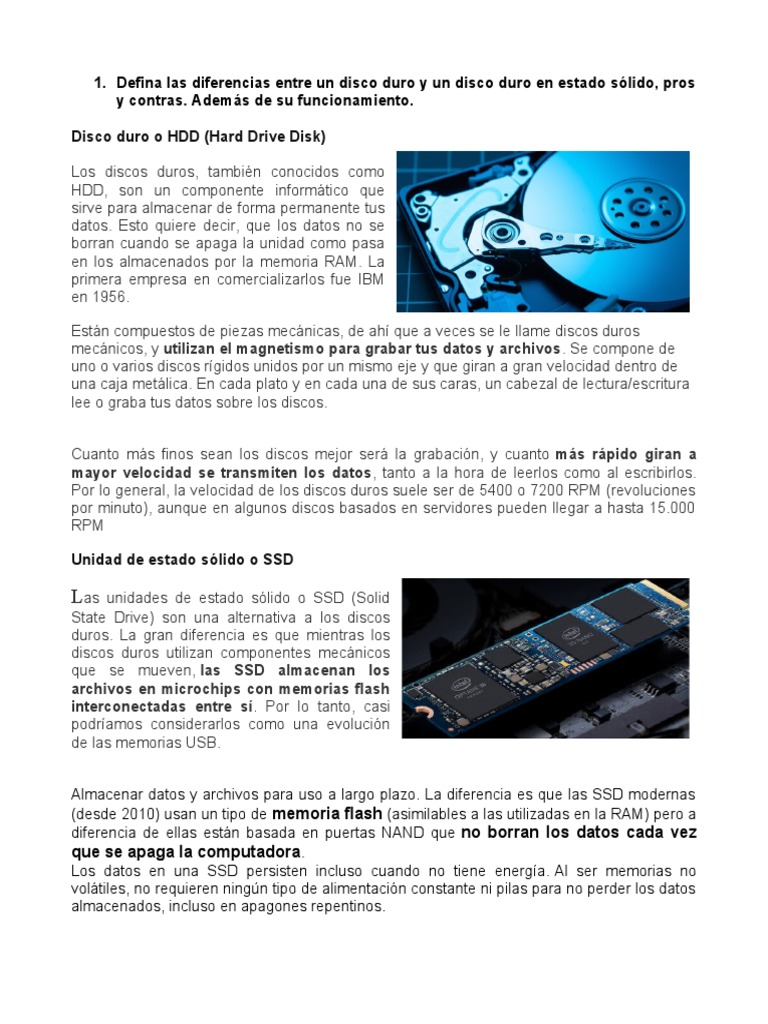 Disco Duro | PDF | Disco duro | Unidad de estado sólido