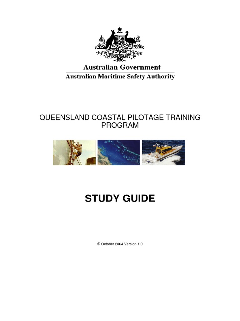 Trainig Stdy Guide | PDF | Maritime Pilot | Hydrography
