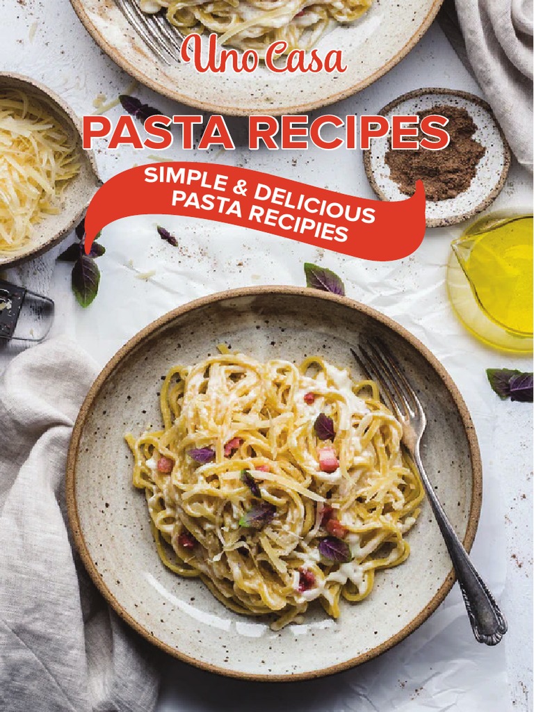 Pasta Recipes | PDF | Pasta | Lasagne