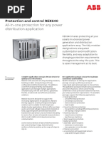 REF650 Advanced Distribution System Protection Brochure en-4CAE001685 ...