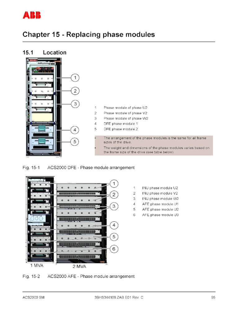 ACS2000 6kV Service Manual MDN | PDF
