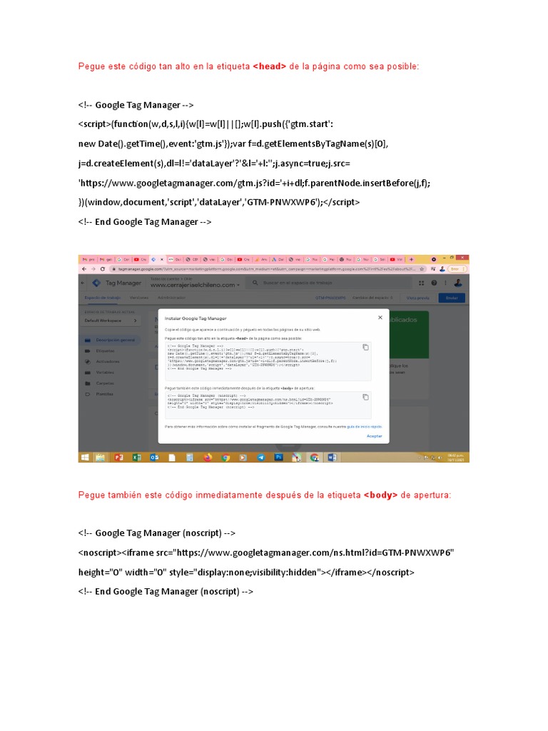 Google Tag Chile | PDF