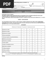 Inventário de Ansiedade IDATE | PDF