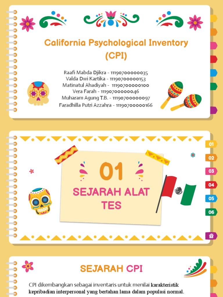California Psychological Inventory (CPI) - Kel 6 | PDF