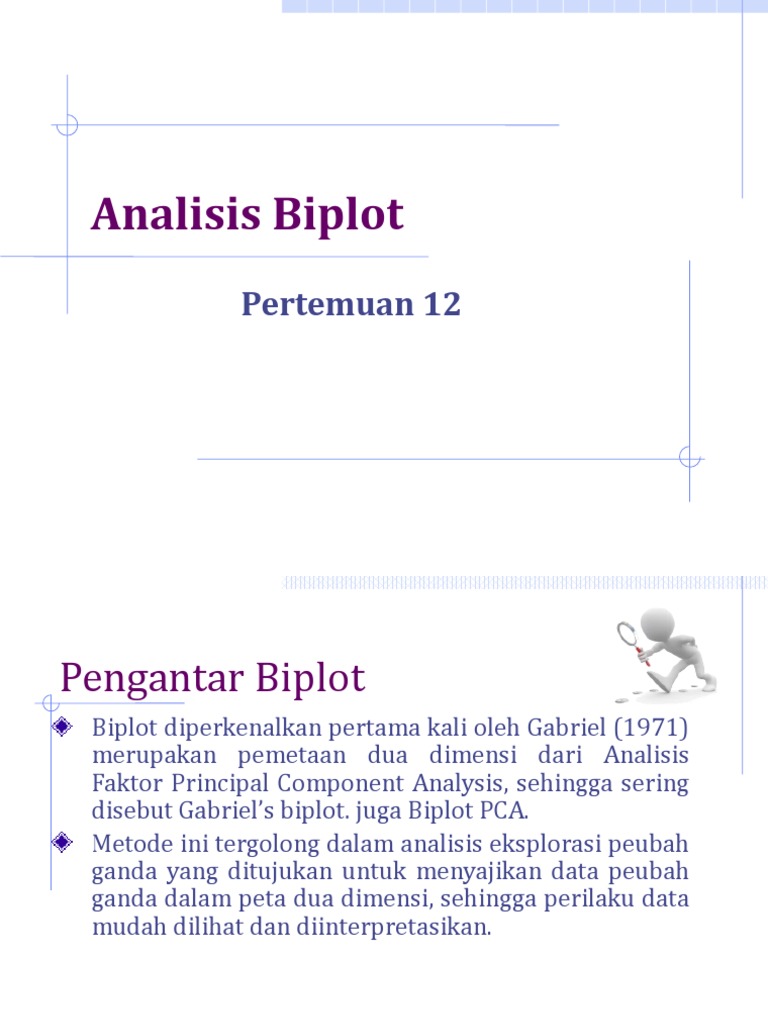Analisis Biplot | PDF