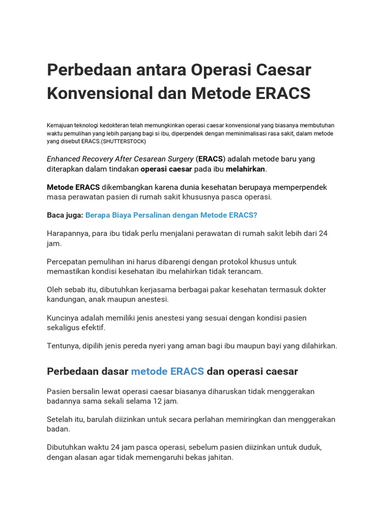 Perbedaan Eracs Dan SC Konvensional | PDF | Pengembangan Diri ...