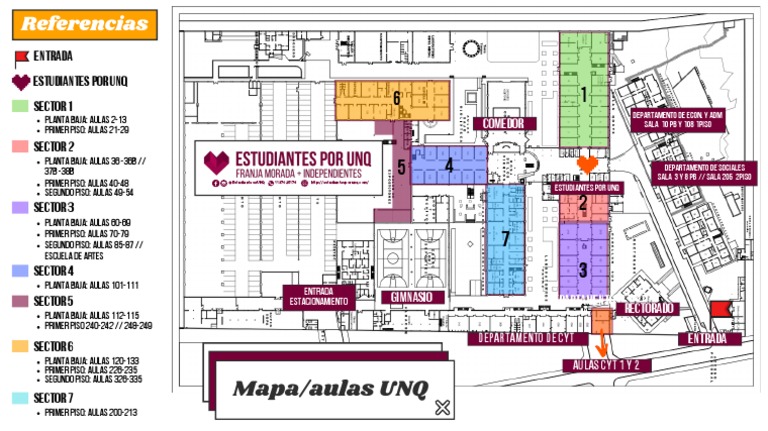 MAPA UNQ Con Referencias UNQ 1 | PDF