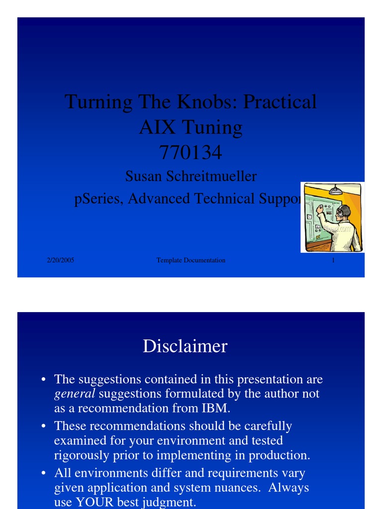 AIX Virtual Memory Tuning | PDF
