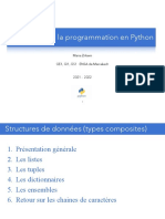 Algo-python | PDF | Structure de contrôle | Python (Langage de programmation)