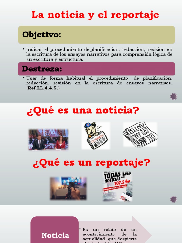 9 La Noticia y El Reportaje | PDF | Cognición