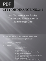 RA No. 9482 Anti-Rabies Act 2007 | PDF | Animals And Humans | Health ...