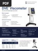 Viscosity Spindle Guide | PDF | Viscosity | Mechanical Engineering